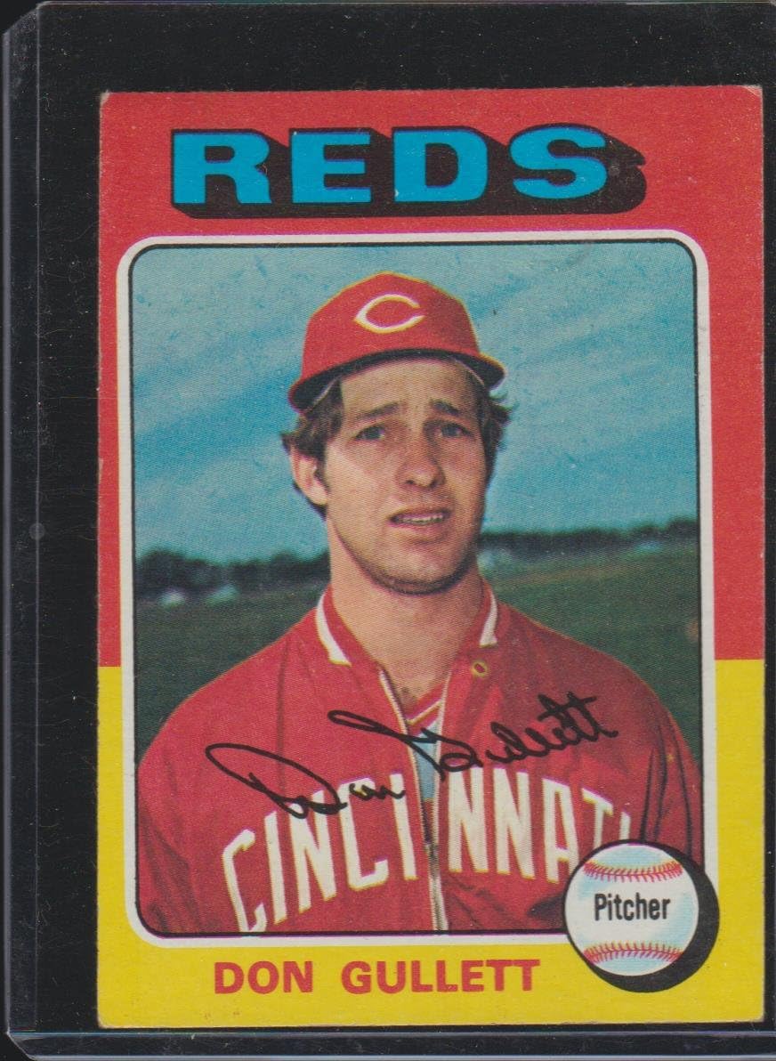 1975 Topps Don Gullett Reds Baseball Card #65 at Amazon's Sports ...