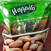 Happilo 100% Natural Premium Californian Almonds Value Pack Pouch, 500 ...