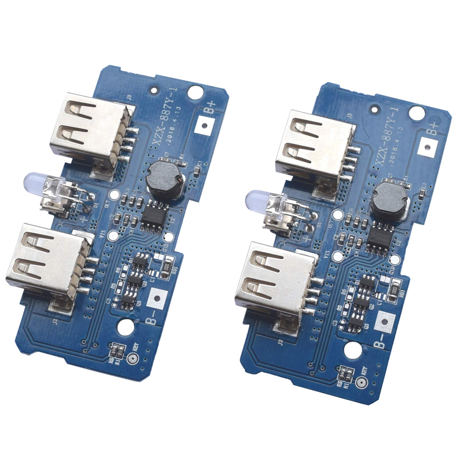 Mua Onyehn 3.7V Turn 5V 2A Boost Module,Dual USB Charging Circuit Board ...