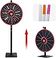 T-SIGN 24 Inch Spinning Prize Wheel Spinner Stand, Tabletop or Floor ...