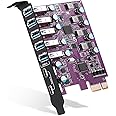 Amazon.com: 7-Ports PCIe to USB 3.0 Expansion Card (2 USB Type-C and 5 ...