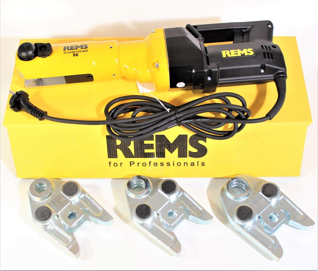 Mua REMS Pressmaschine Power Press SE + 3 Pressbacken TH 16/20/26 ...