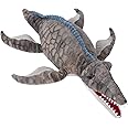 Amazon.com: Dinosaur Plush Toy, Mosasaurus Stuffed Animal Throw Plushie ...