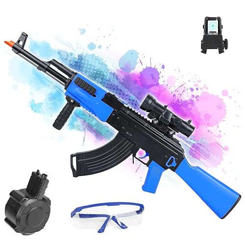 Electric Blaster Toy Adjustable Auto/Manual Modes Splatter Blaster with ...