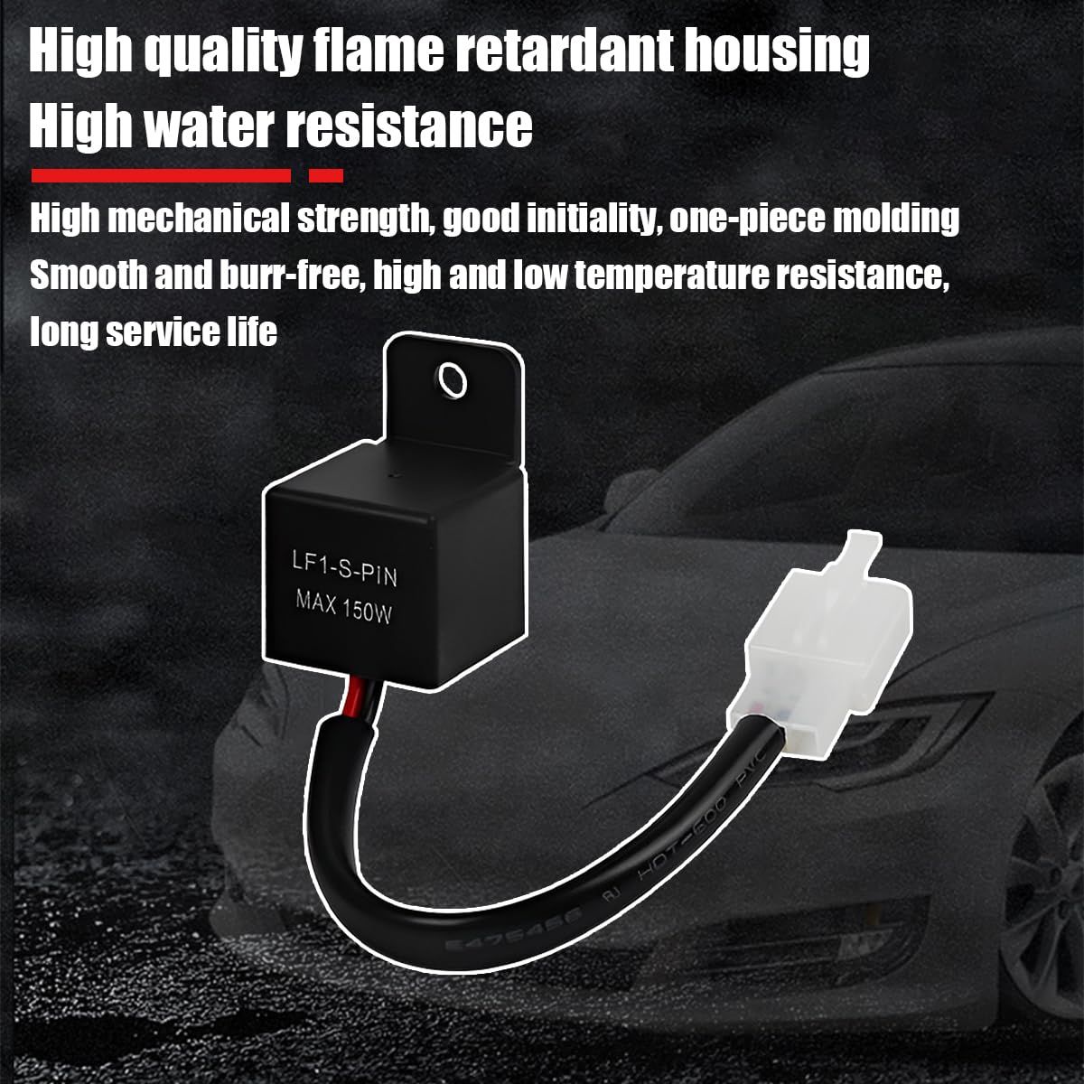 Mua zipelo 2-Pin LED Flasher Relay, 12 V Electric Relay with Terminals ...