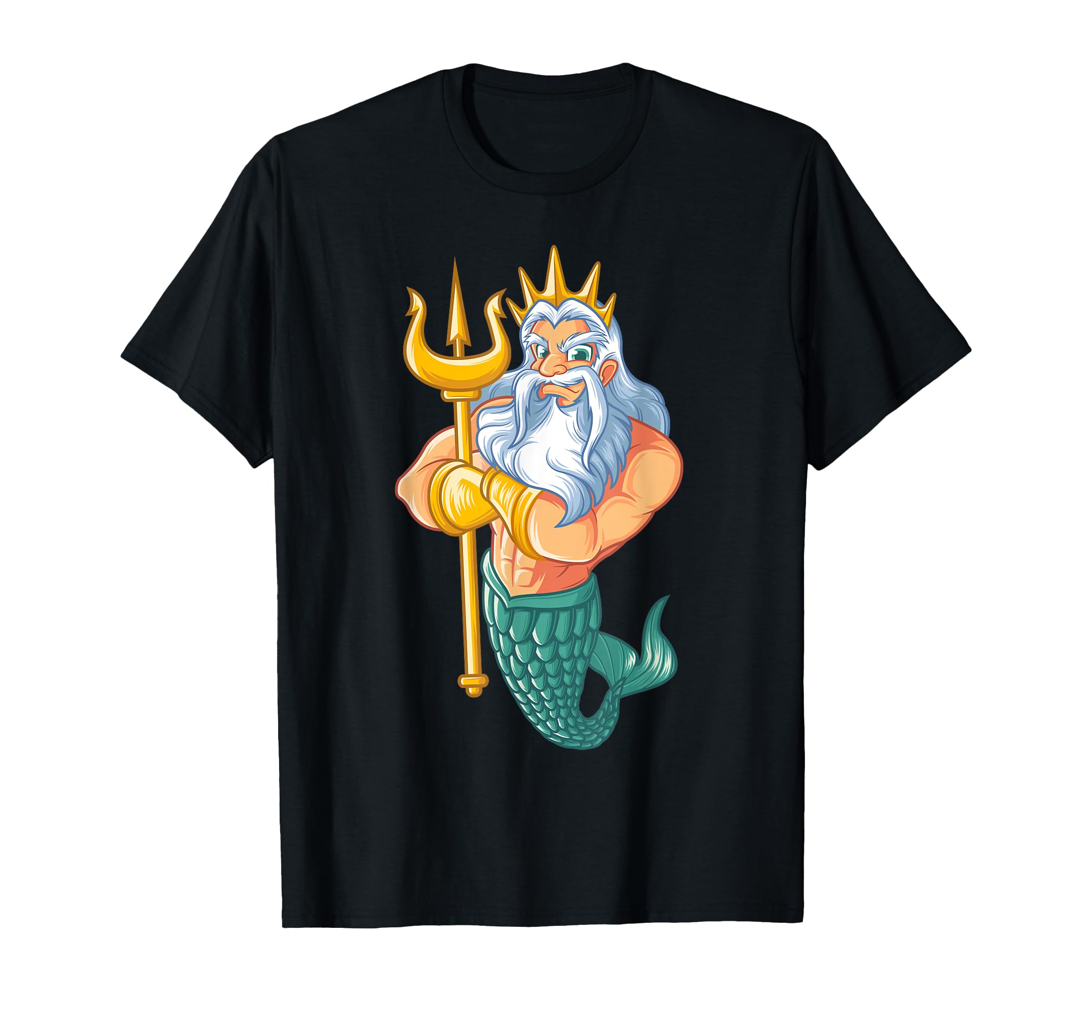 Mermaid Security Shirt | Funny Merman Swimming Gift Tee T-Shirt for ...