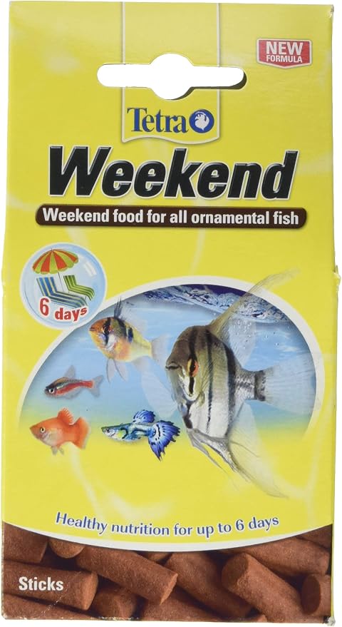 Tetra Weekend Holiday Fish Food Sticks, 10 Sticks: Amazon.co.uk: Pet ...