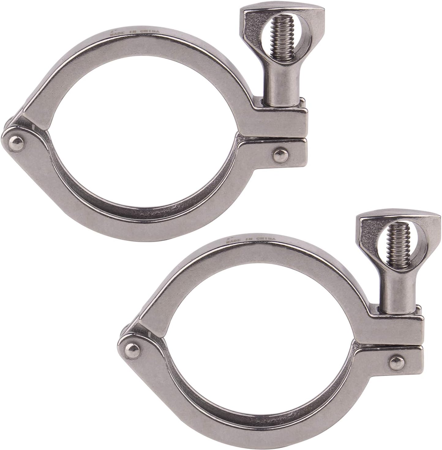 Amazon.com: Stainless Steel 304 Single Pin Tri Clamp- Sanitary Heavy ...