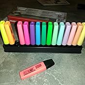 STABILO BOSS ORIGINAL Desk-Set - 15 colori assortiti 9 Neon + 6 Pastel ...