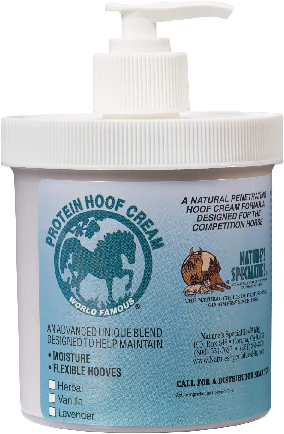 Amazon.com : Nature's Specialties Horse Protein Hoof Cream, Made in USA ...