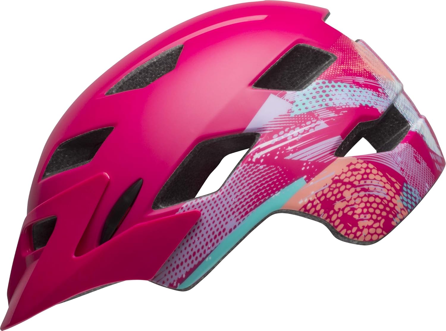 BELL Kids’ Sidetrack Cycling Helmet, Gnarly Matte Berry, 47-54 cm ...