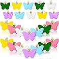 Amazon.com: 24 Pcs Spring Butterfly Tree Ornaments Plastic Spring ...