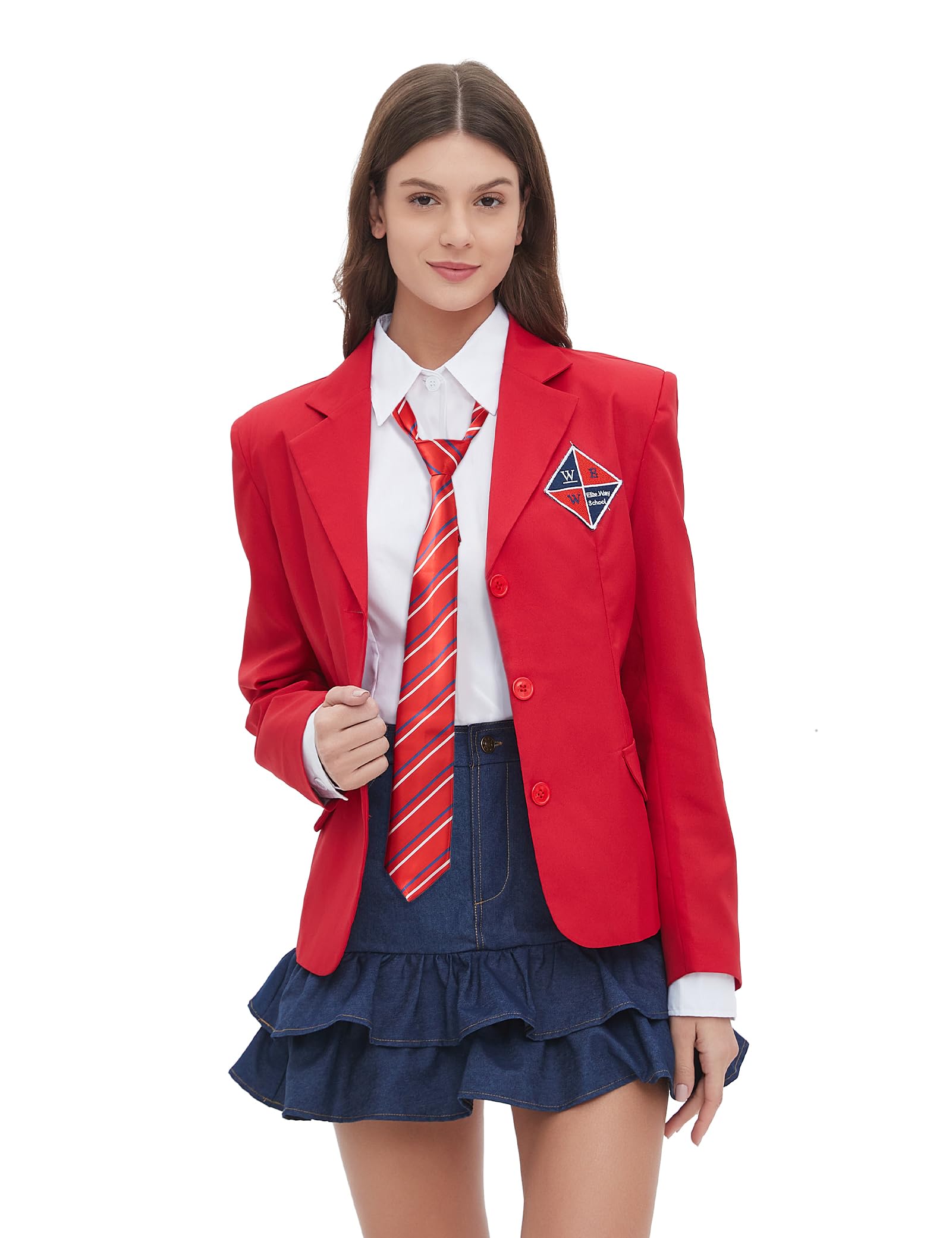 RBD Rebelde School Uniform for Women, Back to School Adult Costume ...