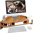 Amazon.com: KUAIYU Triangle Monitor Stand Riser, Wooden Triangle ...