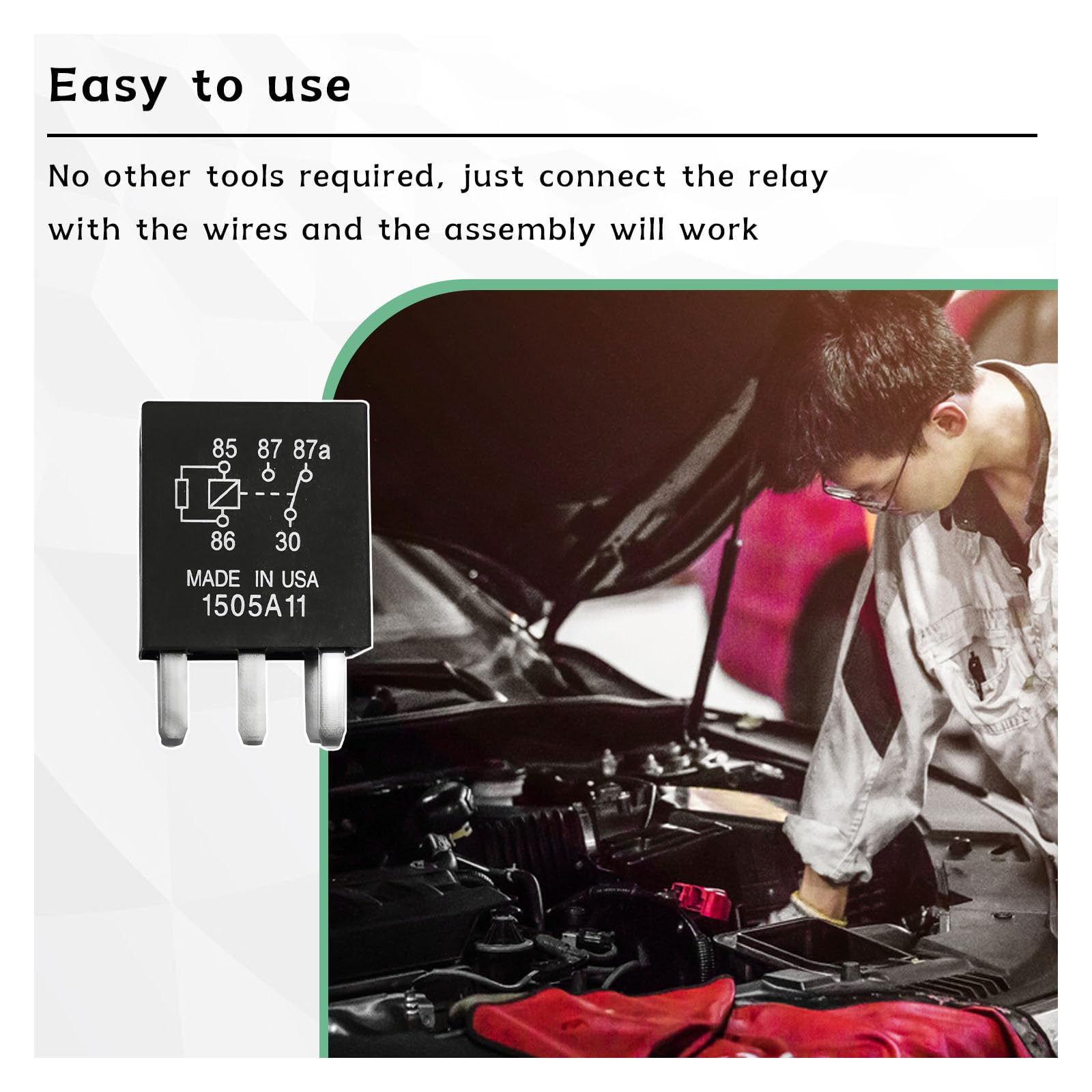 Mua Sylvil 4 PCS Power Relay, 5 Pin Multi Purpose Auto Fuel Pump Relay ...