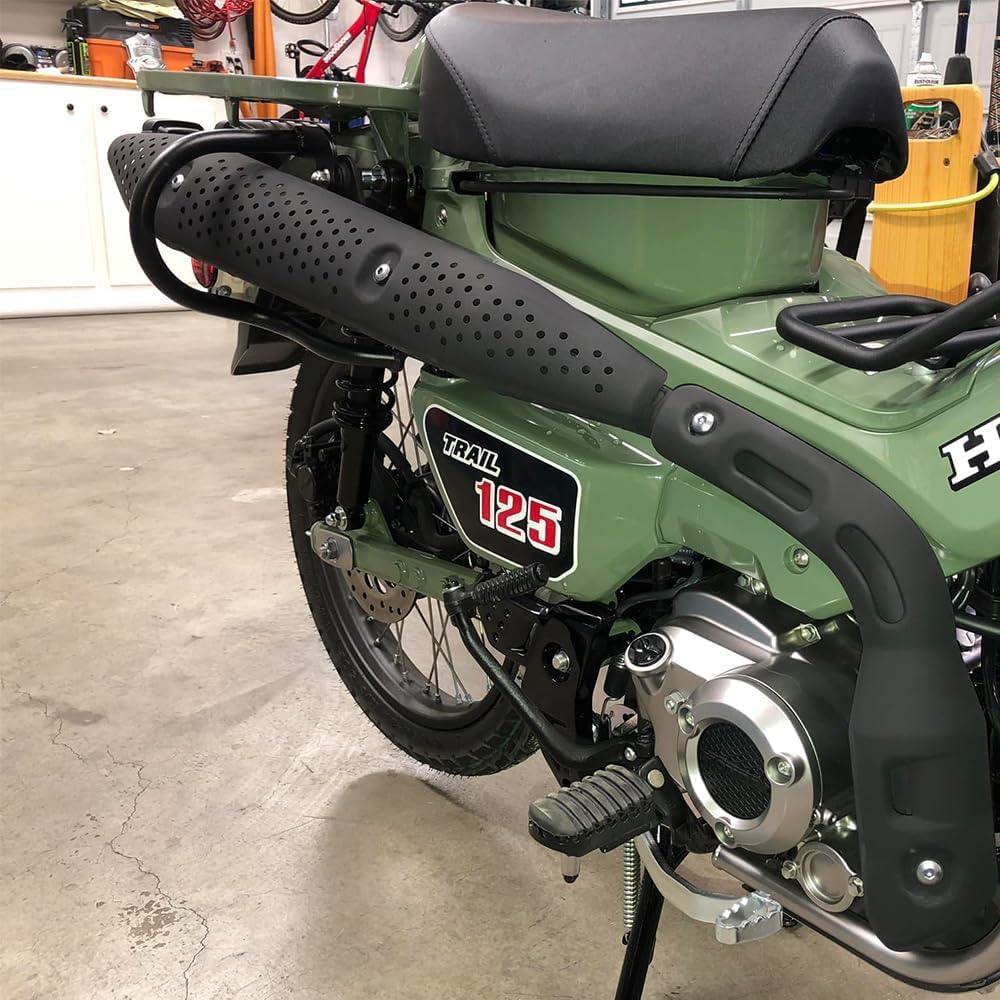 Mua Black Exhaust Crash Bar Guard Compatible with 2019-2024 Honda CT125 ...