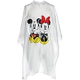 Amazon.com: Disney Youth Mickey Minnie Sitting Family Rain Poncho ...