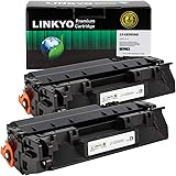 Amazon.com: LINKYO Compatible Toner Cartridge Replacement for HP 80A CF280A (Black, 2-Pack ...