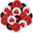 Amazon.com: JOYMEMO 40 Pieces 12 Inches Boxing Party Latex Balloons Red ...