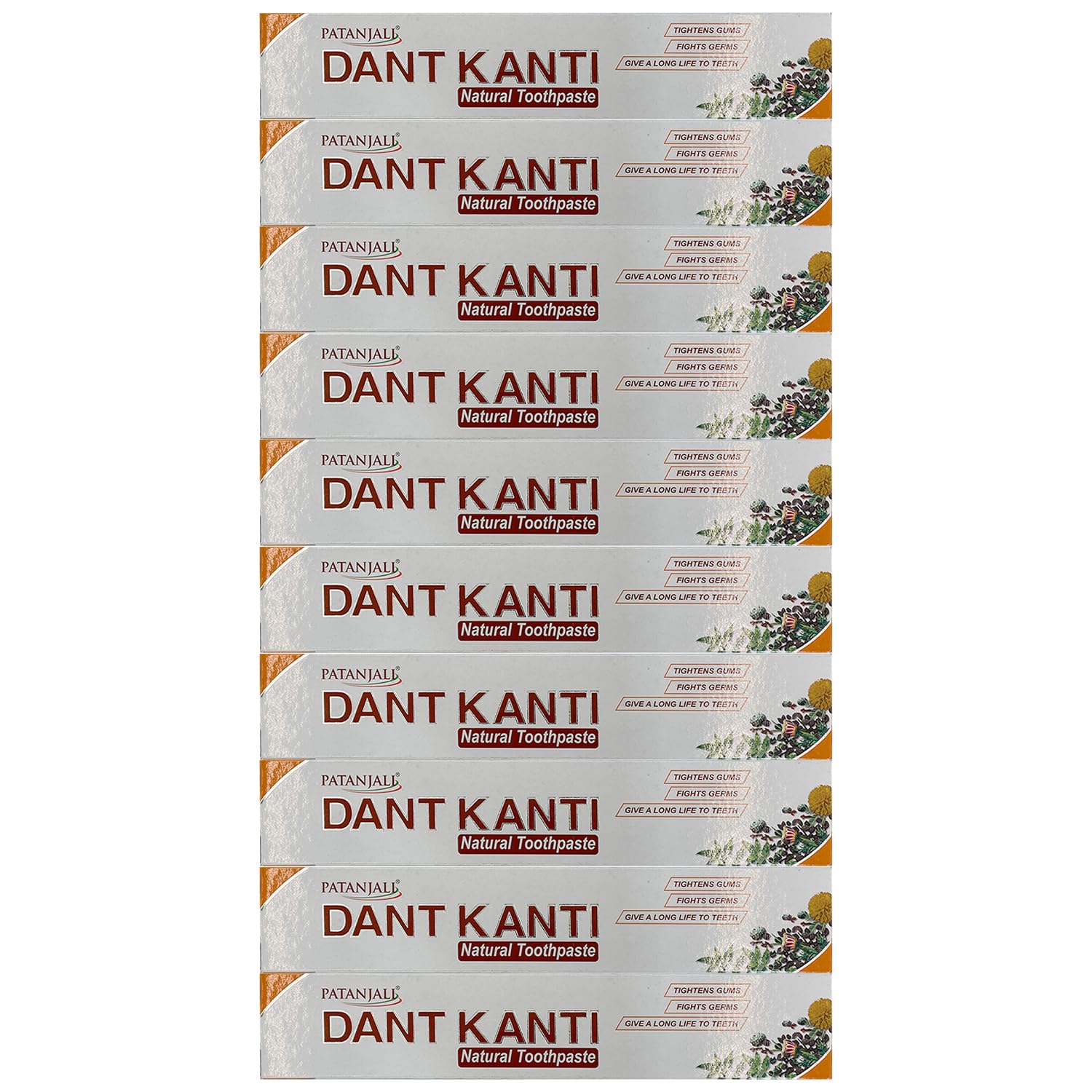 Mua 10 x Patanjali Dant Kanti Toothpaste Dental Cream 100gm (Pack of 10 ...