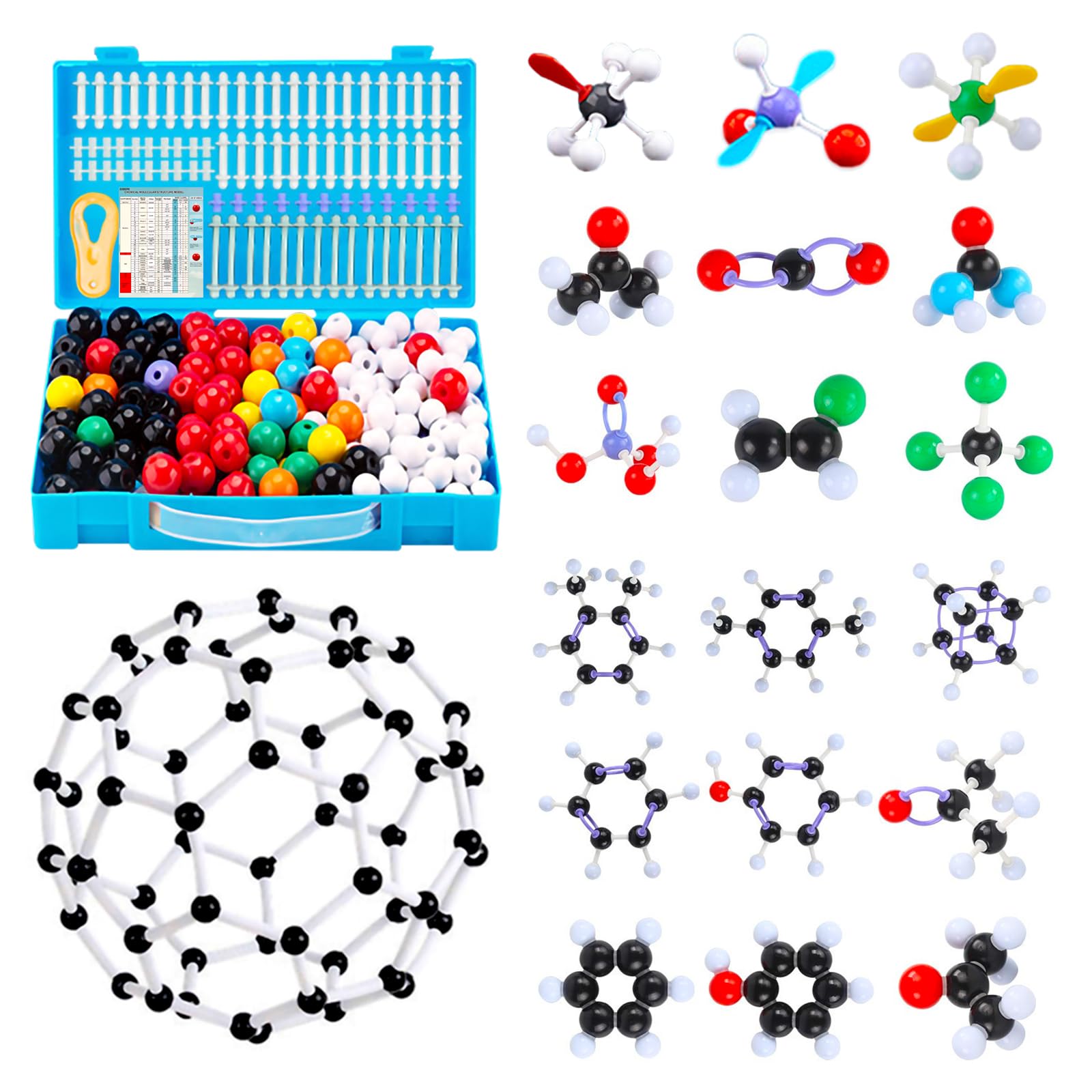 Mua Chemistry Molecular Model Kit 452pc with C60,Educational Science ...