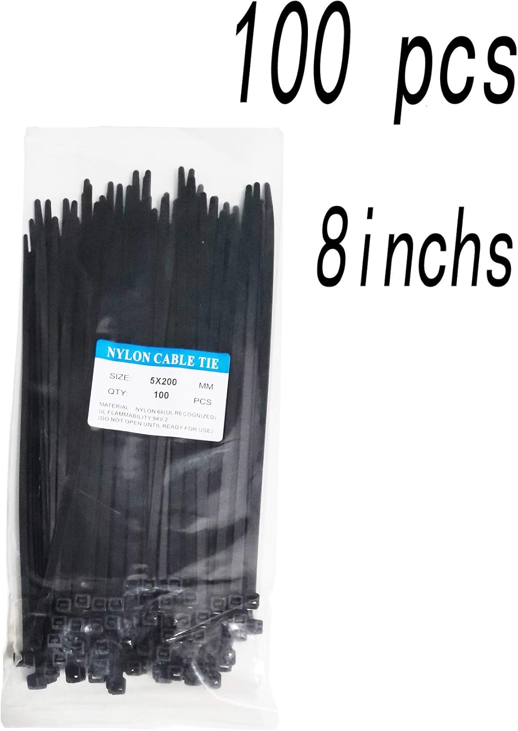 100 X Premium Nylon Cable Ties Extra Strong Zip Ties Multiple Colors 100-x-premium-nylon-cable-ties-extra-strong-zip-ties-multiple-colors