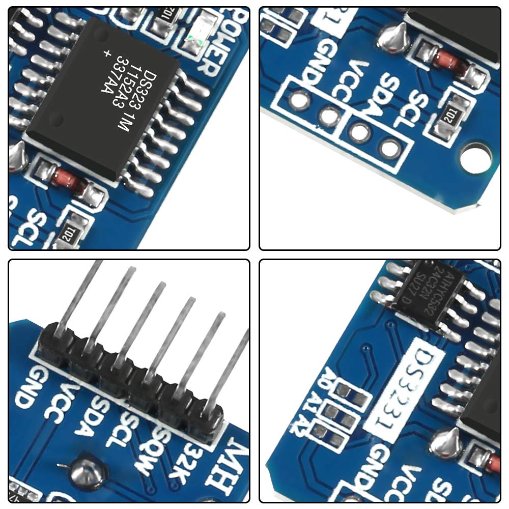 DS3231 AT24C32 IIC RTC Module Clock Timer Memory Module Beats Replace DS1307 I2C RTC Board ...