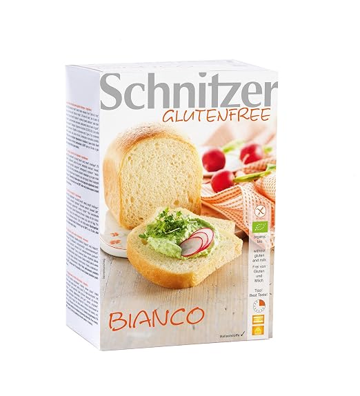Schnitzer Weißbrot -Glutenfrei- (2x225g) 450g Bio Brot, 2er Pack (2 x ...