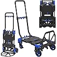 TROOZY 2-in-1Hand Truck Dolly Foldable,330LB Heavy Duty Carrying ...