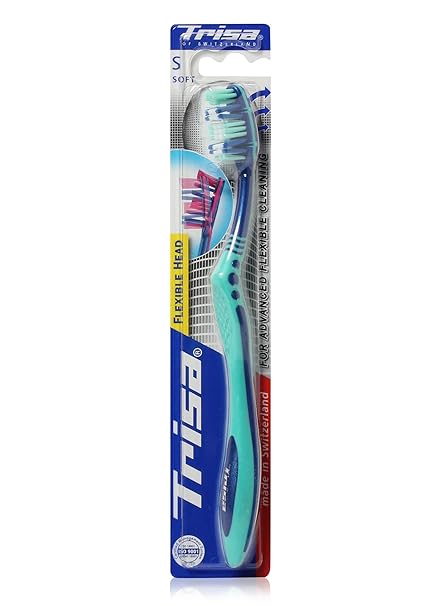 Buy Trisa Flexible Head Toothbrush (Soft) Online at Low Prices in India ...