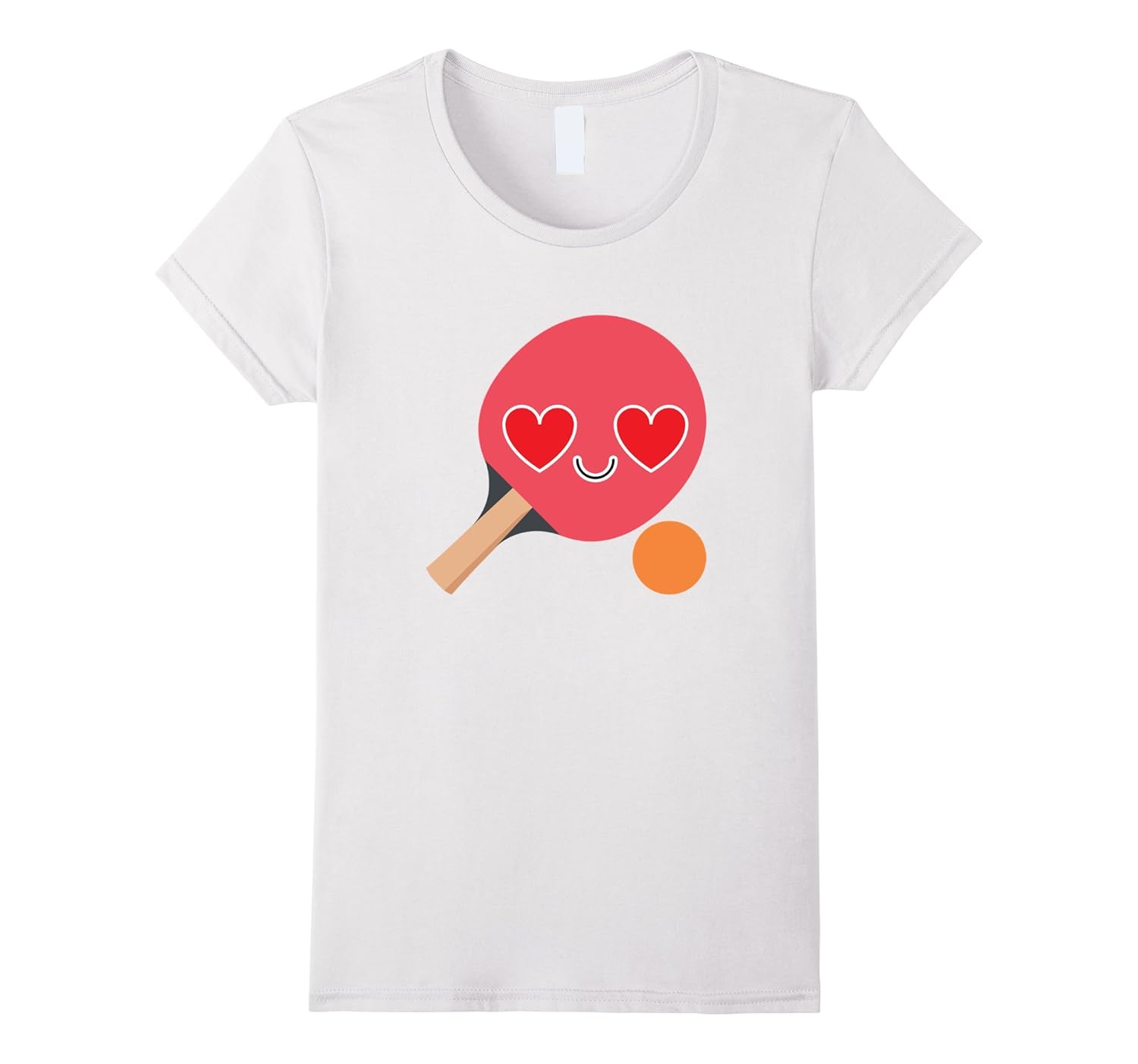 Table Tennis Emoji Heart Eye Shirt Ping Pong T-Shirt Tee-4LVS – 4loveshirt