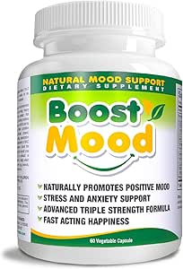 Amazon.com: Boost Mood Natural Mood Support Dietary Supplement, 60 ...
