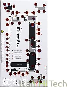 iScrews Mapa para le Tornillos del iPhone 8 plus Organizador Tool ...