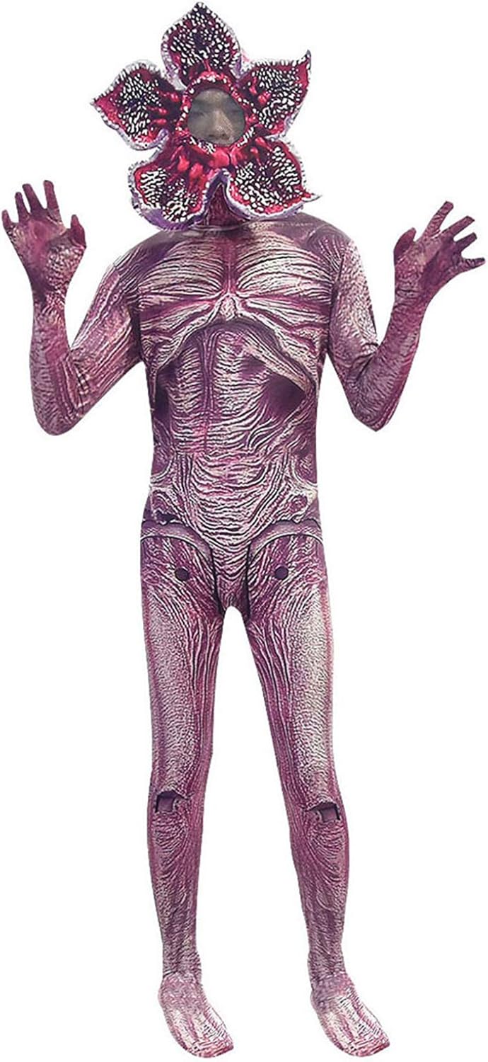 sumingqinST Stranger Things Demogorgon Costume Bodysuit Jumpsuit with ...