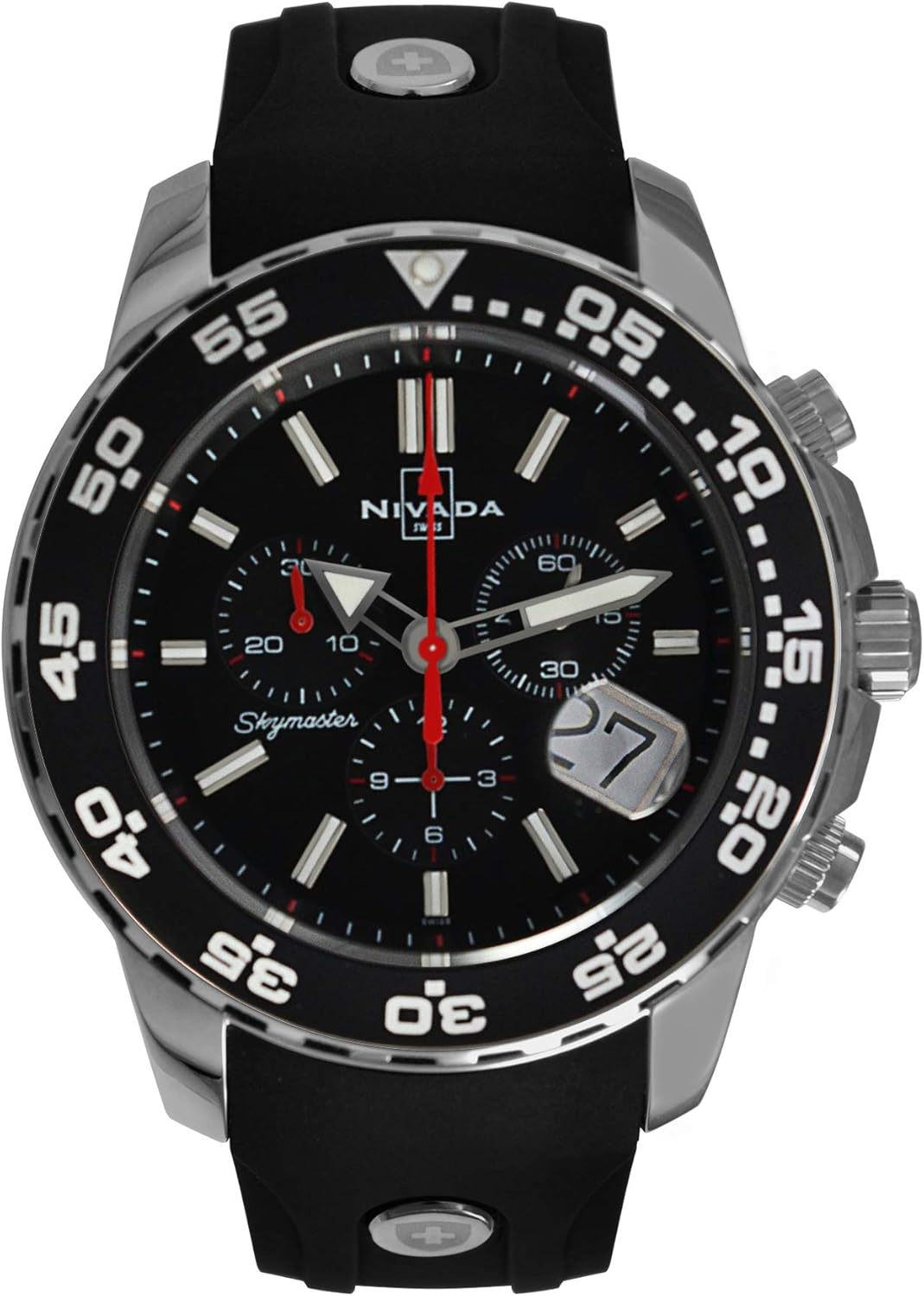 Nivada Swiss NG39951GACNNI Skymaster Chrono Caballero: Amazon.com.mx ...