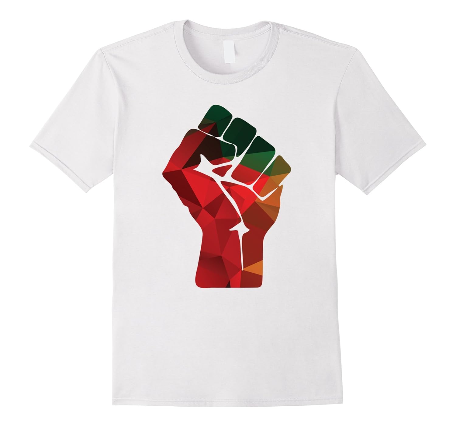 Clenched Fist in Protest T-Shirt – Revolution Tee-TD – Teedep
