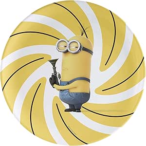 Amazon.com: Zak Designs Despicable Me 10in Durable Melamine Plate ...