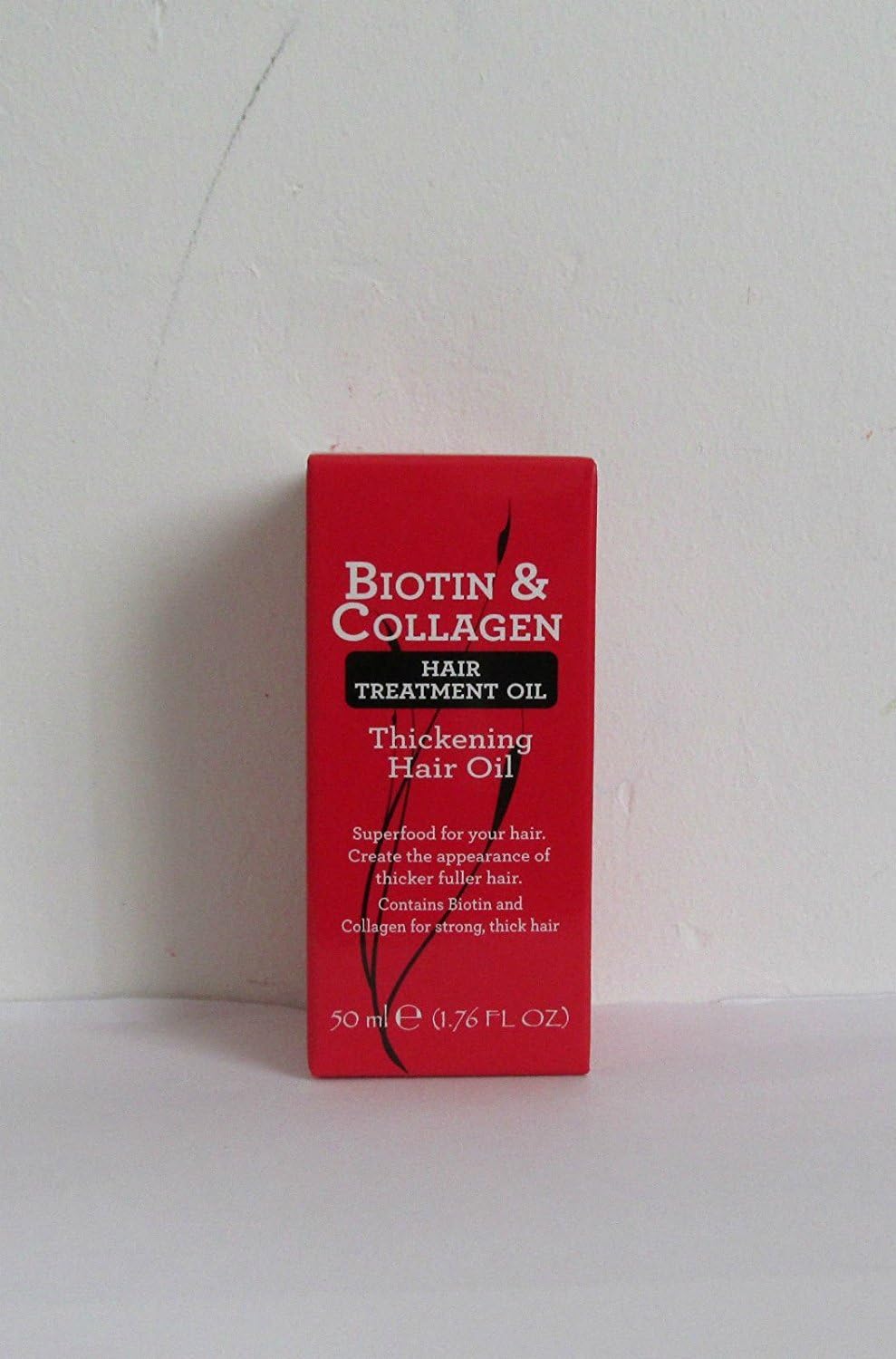 Biotin & Collagen Hair Treatment Thickening Oil 50ml: Amazon.co.uk ...