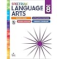 Spectrum Grade 8 Language Arts Workbook, ELA Middle School Books for ...