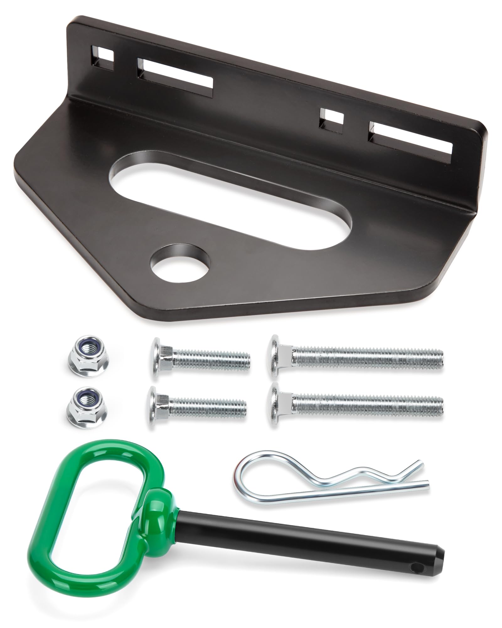 Zero Turn Trailer Hitch With Hitch Pin, 1/4"(6mm) Thick Heavy Duty ...