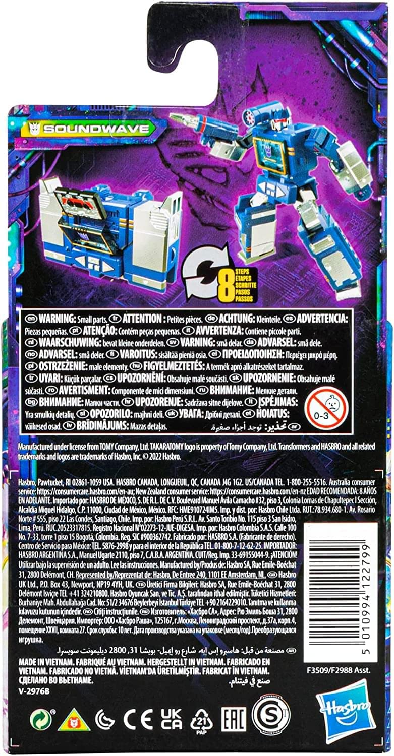Mua Generations Legacy Core Soundwave Action Figure, 3.5-inch, Robot ...