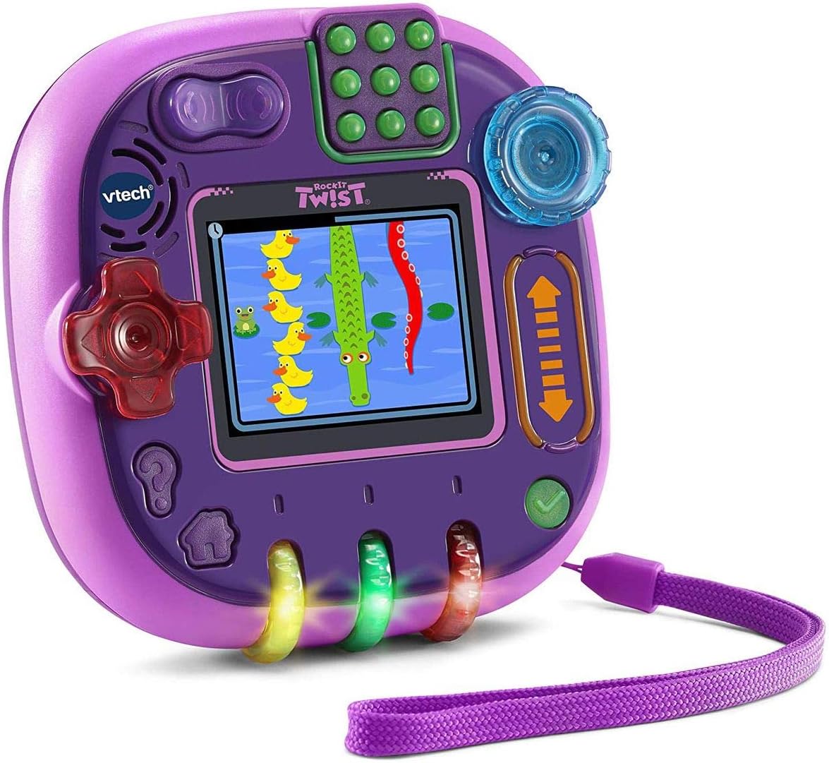 VTech 80-606064 Educational Game Console, Berry Ice – BigaMart