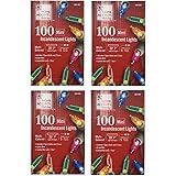 Amazon.com : Home Accents Holiday 100-Light LED Multi-Color Mini Light ...