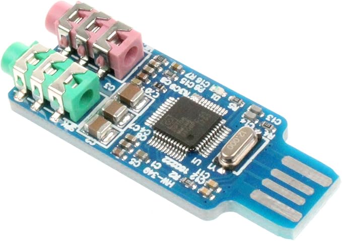 Amazon.com: NOYITO CM108 USB Sound Card Chip Drive-Free Computer ...