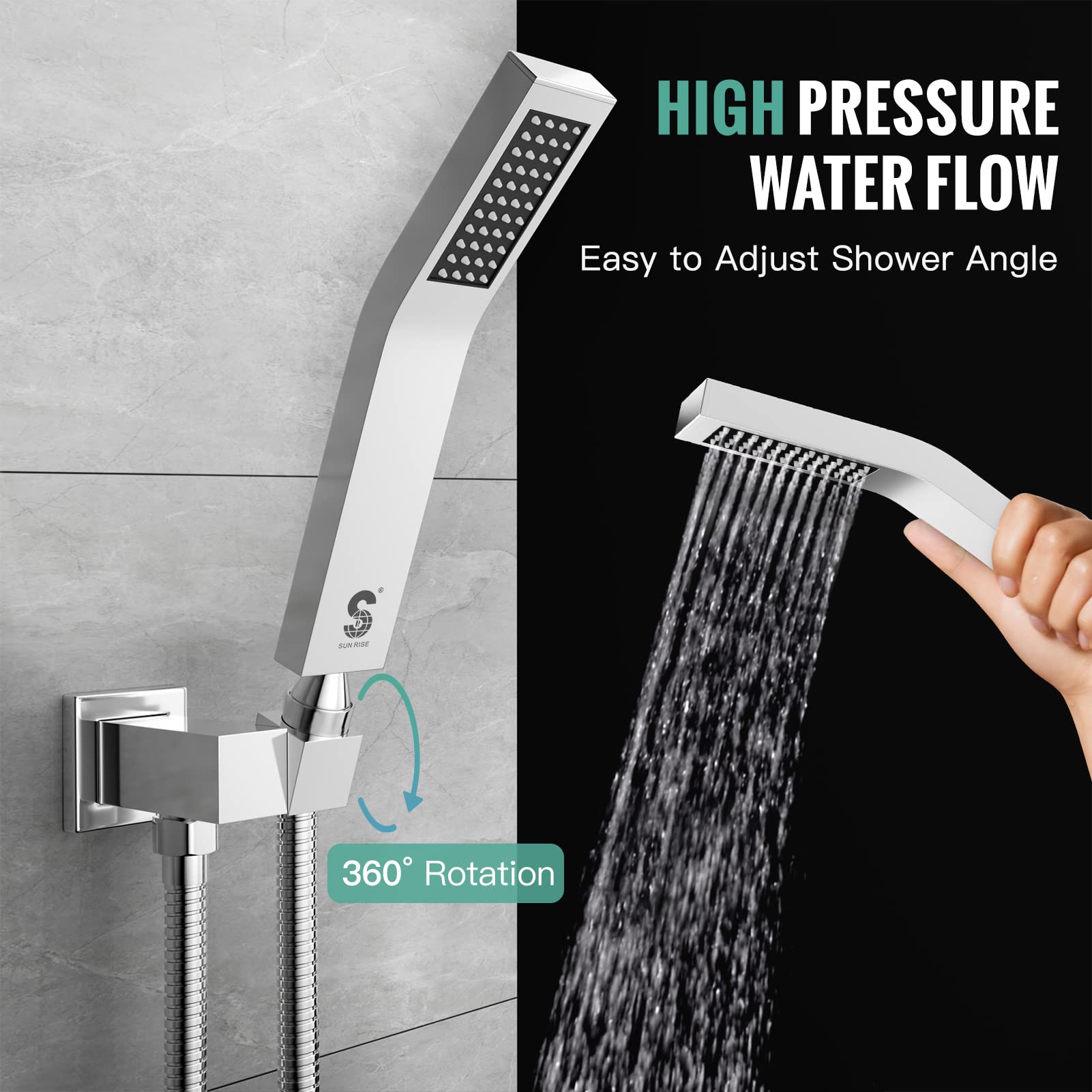 Mua 20 Inch Extra Large Full Body Shower System Bathroom Luxury Rain ...