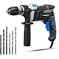 Hammerhead 7.5-Amp 1/2 Inch Variable Speed Hammer Drill with 6pcs Bit ...