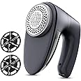 Amazon.com: POPCHOSE Fabric Shaver, Rechargeable Lint Remover with 6 ...
