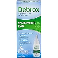 Debrox Swimmer’s Ear Drops, Ear Drying Drops for Adults and Kids, 1 Fl ...