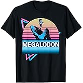 Amazon.com: Megalodon T-Shirt Always be Meg Funny Shark Lover Shirt ...