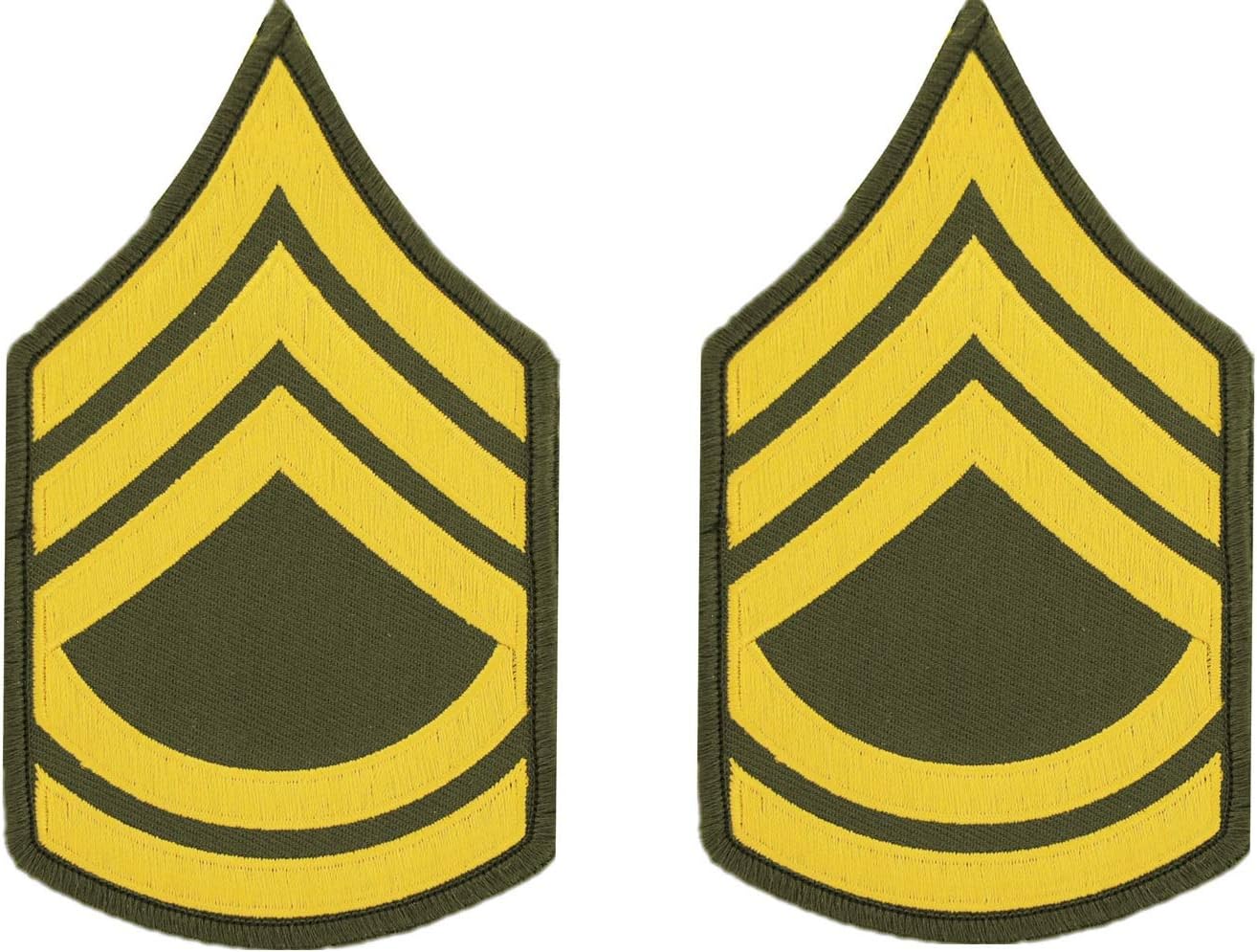 Amazon.com: United States Army Rank E7 Sergeant 1st Class SGT Patches ...